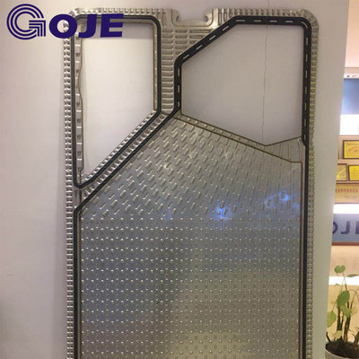 Sugar Refinery Exchanger Plate , Exchangeable Plate Evaporator Heat Transfer Plates Coefficient S600
