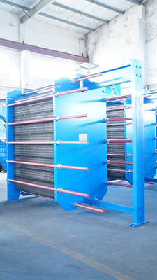 High Efficienty Rising Film Plate Frame Heat Exchanger For Sugar Cane Industry