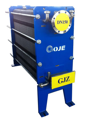 Falling Film Titanium Plate Heat Exchanger For Milk Juice Industry , Plate Type Heat Exchanger