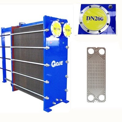 Large Flow Path Y Shaped Heat Transfer Plate Heat Exchanger High Efficiency For Sugar Refinery