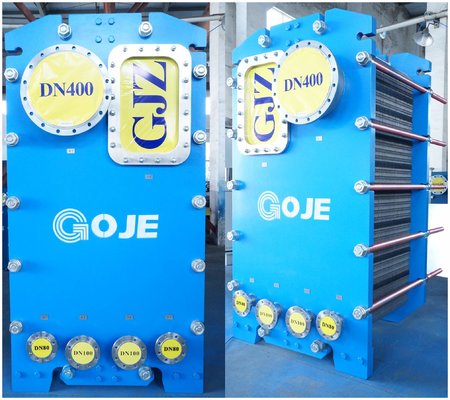 Climbing Film Titanium Sanitary Plate Heat Exchanger For Pharmacy Concentration Save Energy