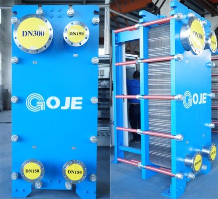 Ammonia Cooling Chiller Plate Heat Exchanger High Heat Transfer Efficiency Chemical Factory