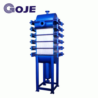 Evaporating Stainless Steel PHE Heat Exchanger , Plate And Frame Exchanger  Chemicals Industry
