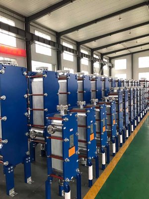 Wide Flow Channel  Fully Welded Heat Transfer Plate Heat Exchanger Chemical Factory
