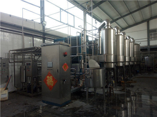 Milk Condenser Multiple Effect Evaporation Systems , Rising Film Evaporator  For Beverage