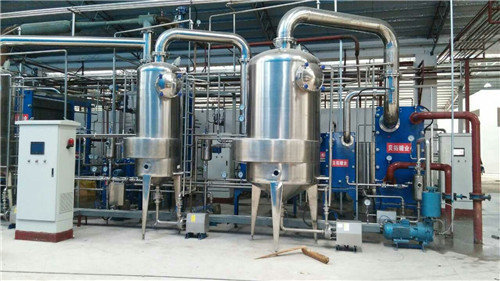 Double Effect Stainless Steel Plate Heat Exchanger For Chemical Refinery High Temperature