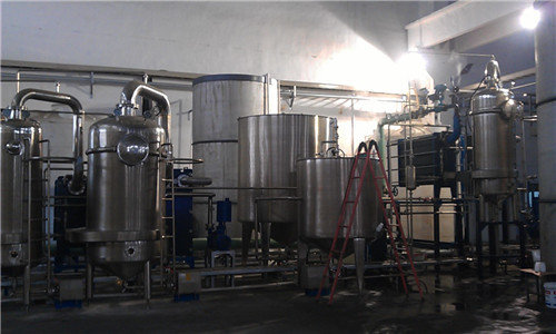 Evaporator Falling Rising Film Multiple Effect Evaporation System For Herb Extraction