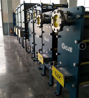 Commercial  Plate Frame Heat Exchanger , Juice Milk  Concentration Plate Type Cooler