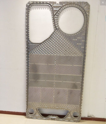 NBR / EPDM Plate Heat Exchanger Plate With Gasket For Plate Condenser Unit 2448*1219 Mm EC500