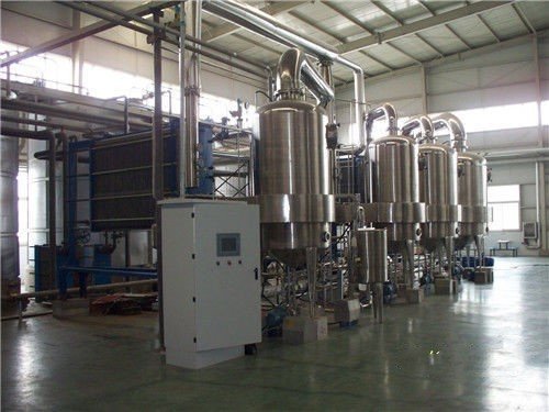 Stacked Panel Multiple Effect Evaporation , Falling Film Evaporator  System For Pharmacy Refinery