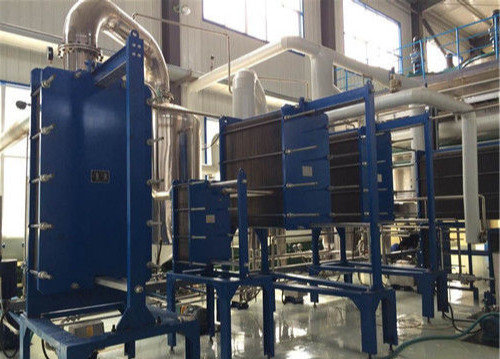 Sugar Cane Refinrey Sanitary Plate Heat Exchanger Condenser , Plate Type Heat Exchanger System