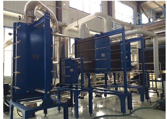 Electric Water To Water Plate Heat Exchanger  For Maltose Concentration High PHE Technologie
