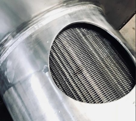 Ss Plate Water To Water Heat Exchanger / Plate Type Exchanger 0.8mm-1.2mm Thickness