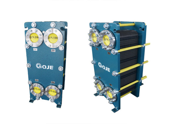 Water To Water Flat Plate Heat Exchanger Ti Plate For Food Concentration