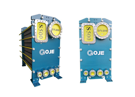Climbing Film Evaporator PHE Heat Exchanger 35t/H Ti Plate Low Resistance Ripple