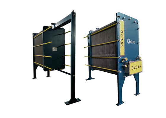 Climbing Falling Film Panel Heat Exchanger 18t/H Max Evaporation For Juice Milk