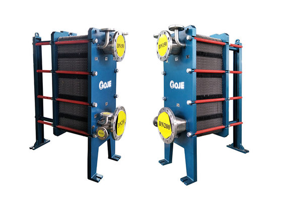 Falling Film Plate Heat Exchanger Steam To Water Evaporator For Waste Water Treatment