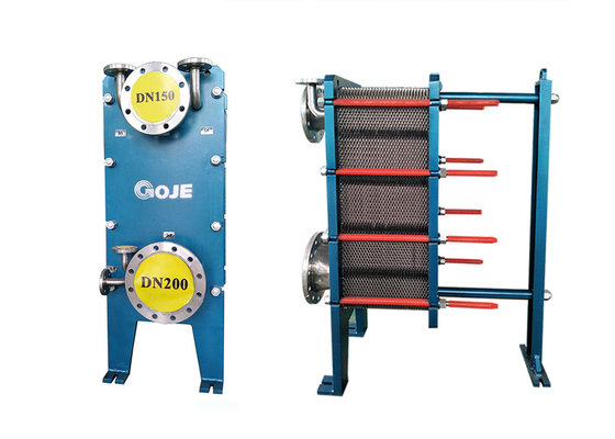 Steam To Water Plate Heat Exchanger Evaporator SS Plate NBR Gasket For Industry Process