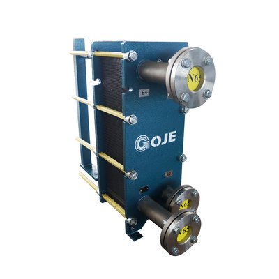 GS / SS Frame Plate Heat Exchanger For Beverage Food High Efficiency 1 Year Warranty