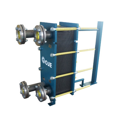 GS / SS Frame Plate Heat Exchanger For Beverage Food High Efficiency 1 Year Warranty