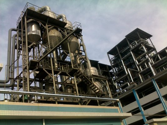 Falling Film Forced Circulation Multiple Effect Evaporation For Milk Condensat