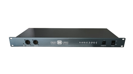 DMX Splitter,DMX Booster, In2 Out8 Splitter