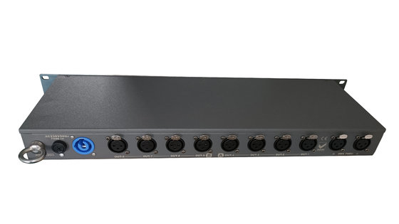 DMX Splitter,DMX Booster, In2 Out8 Splitter