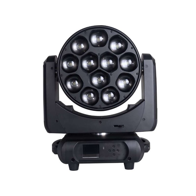 Dj Light, Moving Head Stage Light, 12*40W 4in1 LED Moving Head Light With Zoom