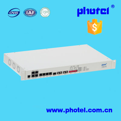8E1/16E1 4*10/100/1000M Ethernet  PDH MUX with 1+1 optic fiber protection
