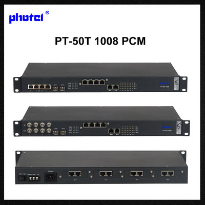 Photel PT-50T 1008 30 channel pcm mux equipment with 4E1 4FE fiber optical equipment