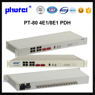 4E1  8E1 plus 4*10/100M Ethernet  PDH multiplexers Equipment, Ethernet to fiber optic converter