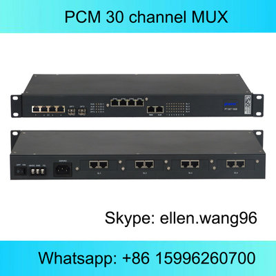 Hot sell PCM multiplexer with 30 lines FXS FXO RS232+4*10/100M Ethernet equipment