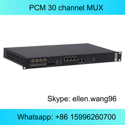Hot sell PCM multiplexer with 30 lines FXS FXO RS232+4*10/100M Ethernet equipment