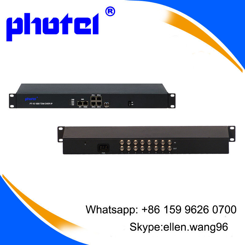 China factory high quality  1/2/4/8 E1 over Ethernet Multiplexer, E1 TDM over IP