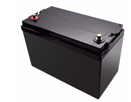 No Memory Effect Lithium LiFePO4 Battery 12V100AH Lower Weight For Solar Power System