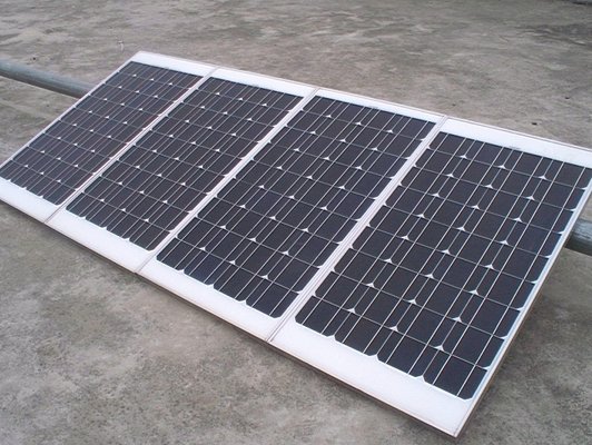 Anti Reflective Glass Residential Solar Panels 210W High Transmission Rate