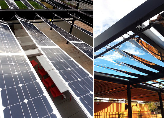 85W Flexible Thin Film Solar Panels , Back Contact Solar Cells Wide Compatibility