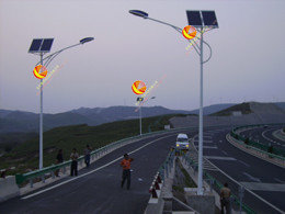 Solar Powered Lights For Outdoor , Garden Solar Lamps Anti Hot Temperature