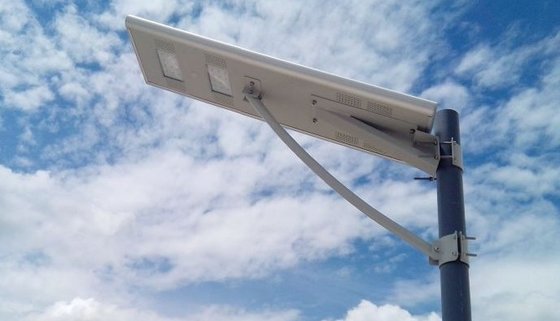 24V Integrated Solar Street Lights Fixtures High Power Capacity 1280 X 460 X 50 MM