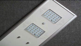 Renewable Integrated Solar Street Light System, Outdoor LED Lamp 18W