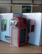 Emergency Super Brightness LED Solar Lanterns With 2500Mah Battery