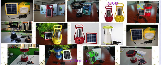 Emergency Super Brightness LED Solar Lanterns With 2500Mah Battery