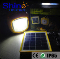 4V Solar Powered Lanterns Outdoor , Portable Solar Lantern Kits CE ROHS