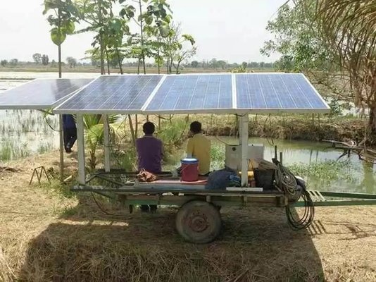 Advanced Solar Pump Systems For Irrigation , Solar Power Kits 3240W