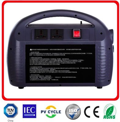 1000W Emergency Solar Power Generator System For Outdoor Activities Easy Carry