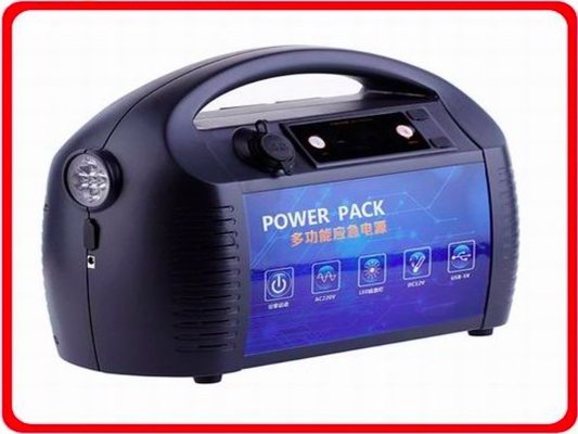 Ultra Compact Size 12V Portable Solar Generator Auto Recovery Protected 500W