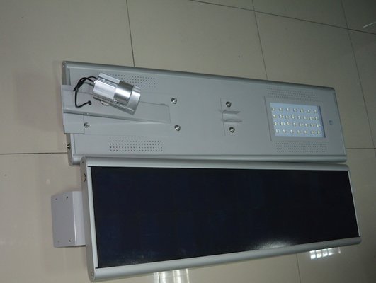 Integrated Solar Street Light 50W With Camera , Waterproof LED Lamp TUV IEC