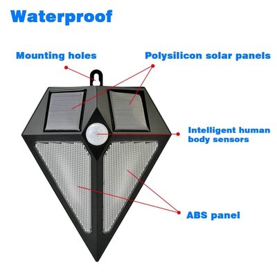 Super Brightness Solar Powered Lights Exterior Garden Solar Lamps