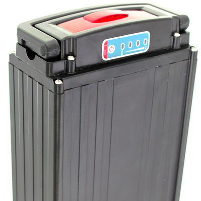 Compact Size BMS Rechargeable 36V14Ah E Bike Batteries Rear Rack Pollution Free