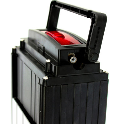 Extremely Safe 36V20Ah Ebike Batteries Rear Rack High Efficiency Charge Characteristic